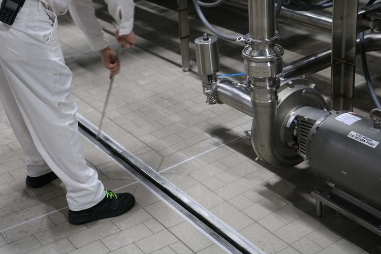 Drainage for HACCP Compliance